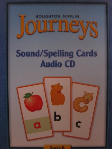 Journeys K Sound / Spelling Cards Audio CD (CD) [0547138644] - $84.95 ...