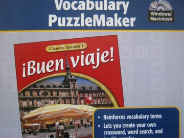 Buen viaje! 1 Vocabulary Puzzlemaker CD-ROM (CD) [0078453615] - $48.95 ...