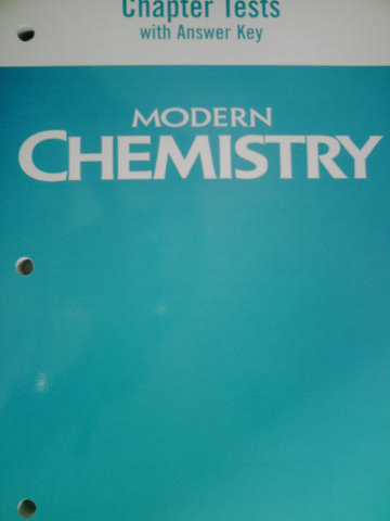 Modern Chemistry Textbook Printable