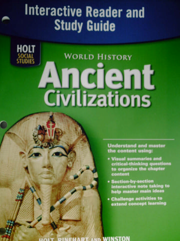 Ancient Civilizations Interactive Reader & Study Guide (P) [0030423333 ...