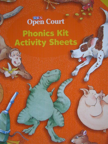 SRA Open Court 1 Phonics Kit Activity Sheets TE (TE)(P) [0026841649 ...