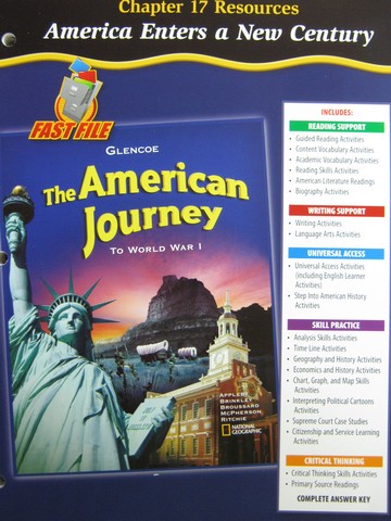 American Journey To World War 1 Chapter 17 Resources (P) [0078703867 ...