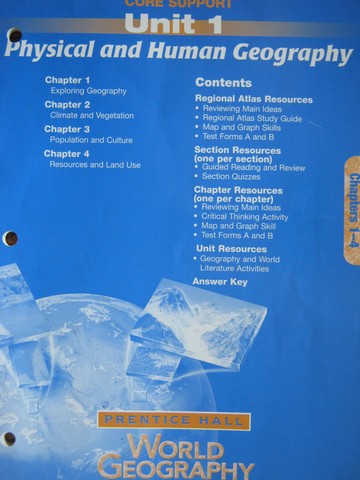 Holt World Geography Textbook